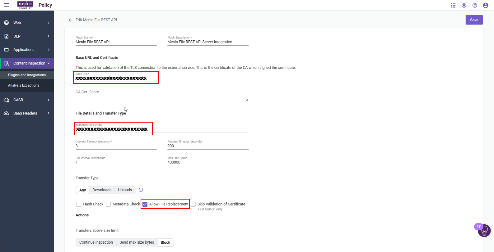 Menlo Security – Support
