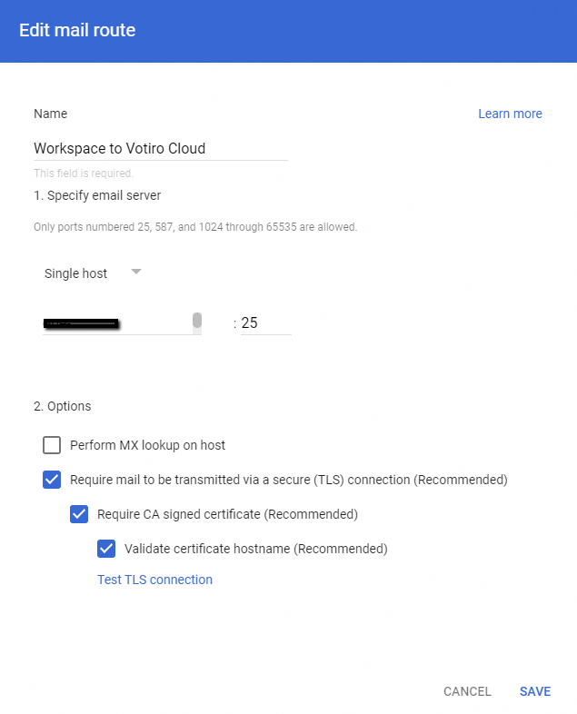 How to Integrate Votiro with Google Workspace – Support